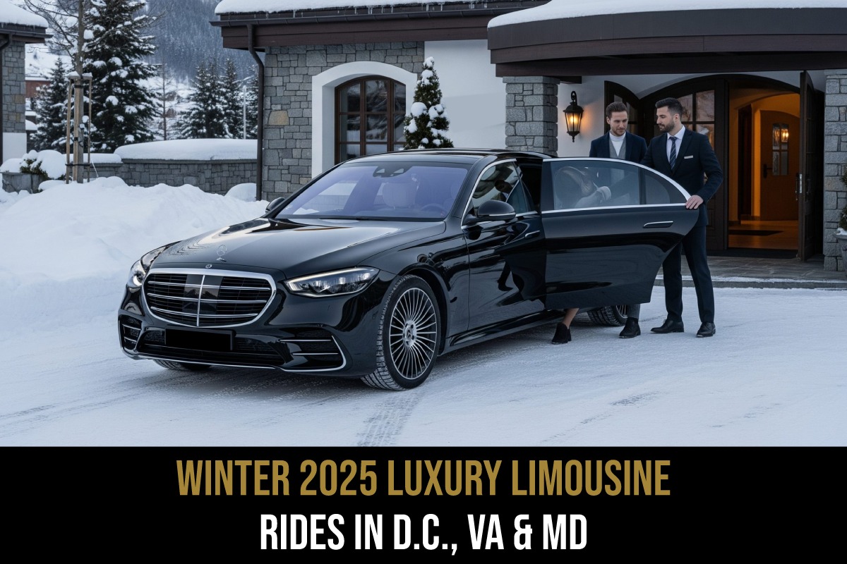Winter 2025 Luxury Limousine Rides in D.C., VA & MD
